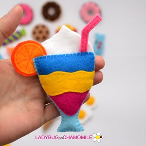 FOOD and SWEETS Felt Toys, Ornaments, Magnets - Etsy