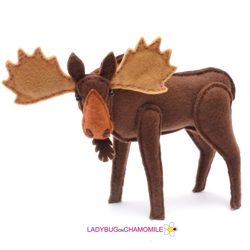 Felt Moose - Etsy