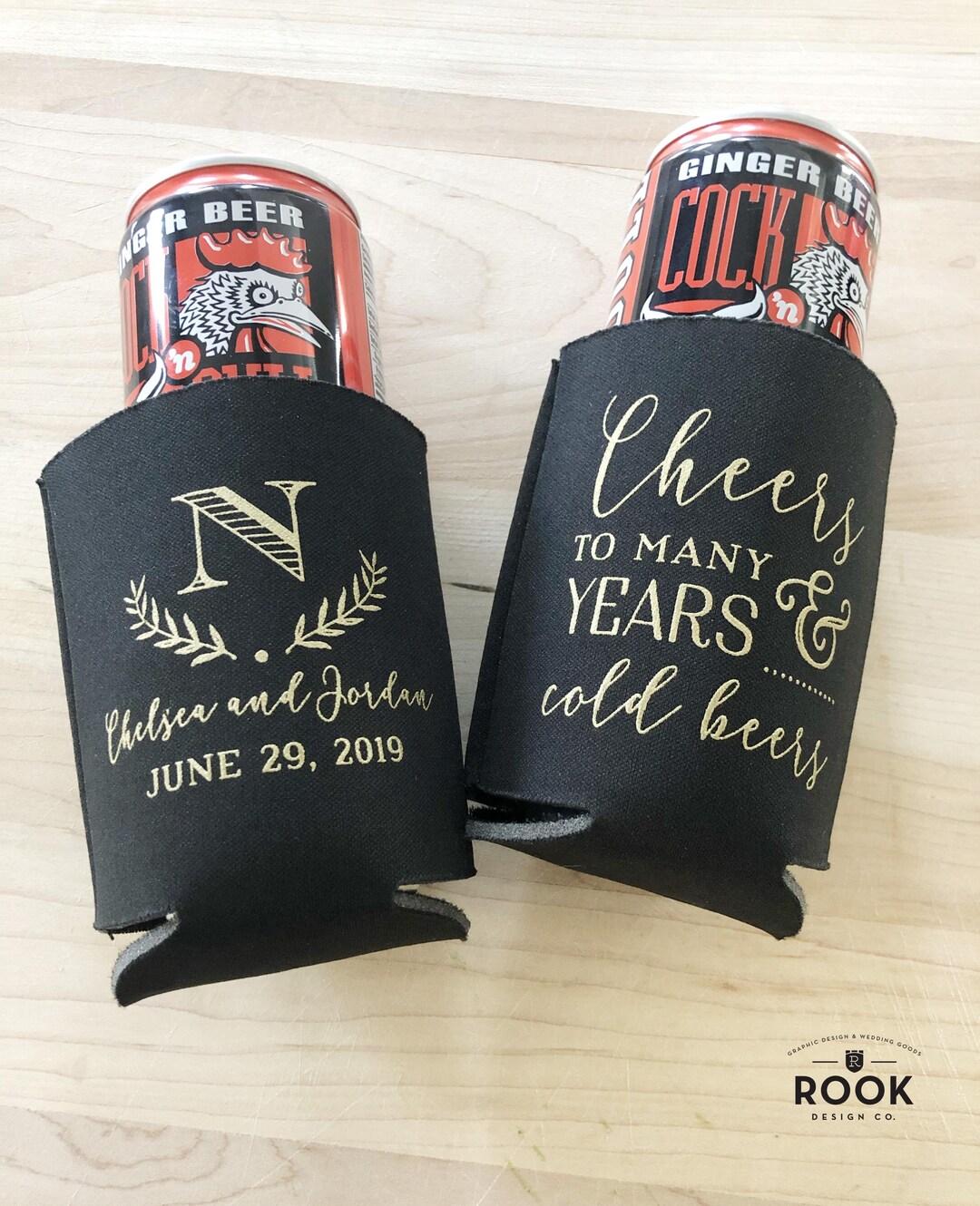 Cheers to Many Years and Cold Beers, Bulk Wedding Favors, Party Can ...