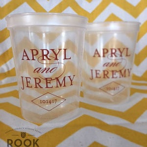 Classy Diamond Party Plastic Cups, Party Stadium Cups, Wedding Cups ...