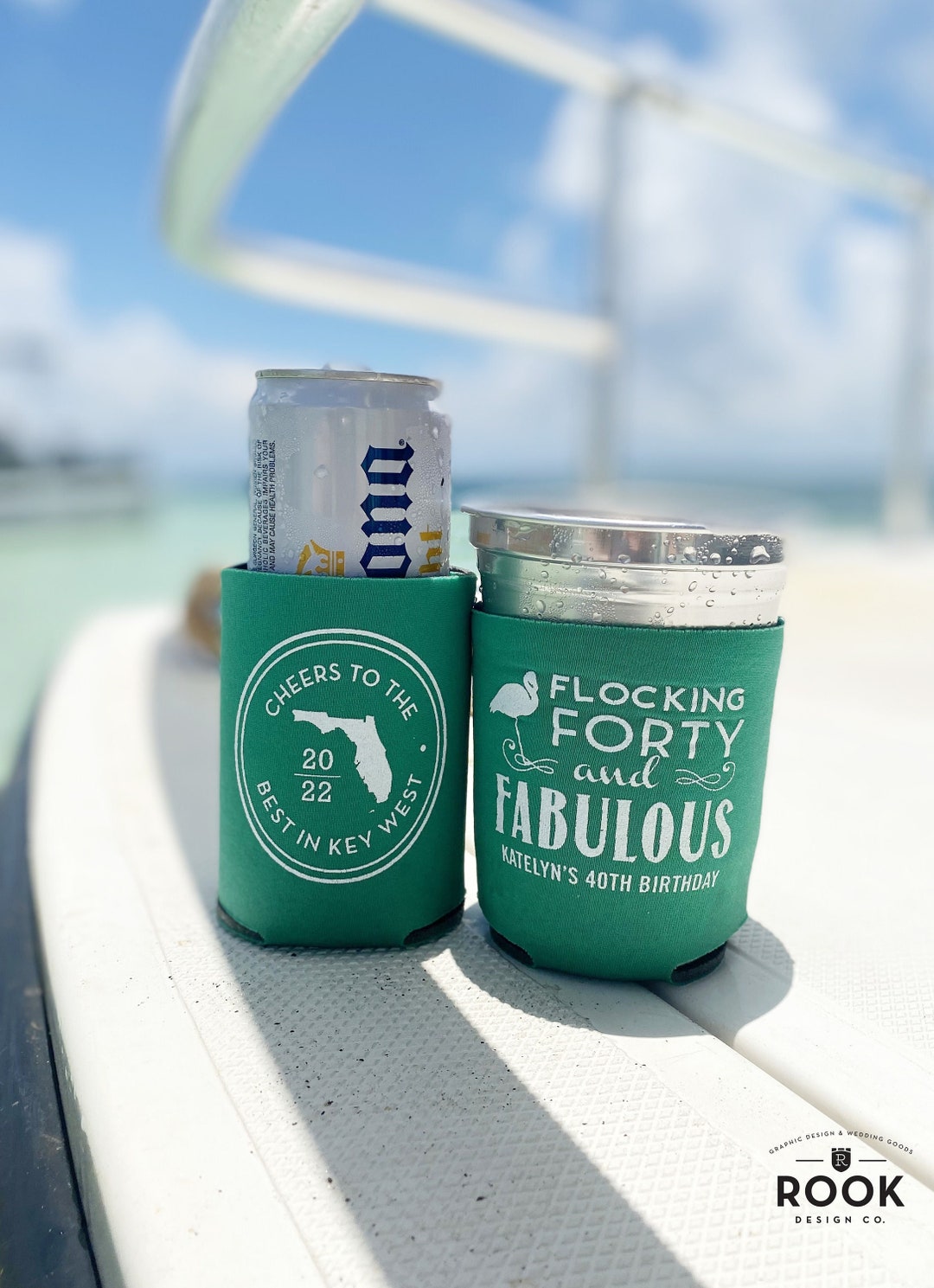 Flocking 40 and Fabulous, Flamingo Bday, 40th Party Favor, Beach ...