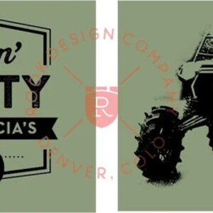 Ridin Dirty 30 Birthday Can Sleeves, 30th Bday Party Favor, ATV Can ...