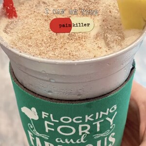 Flocking 40 and Fabulous, Flamingo Bday, 40th Party Favor, Beach ...