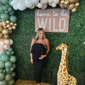 Monstera Leaf Can Coolers: Wild One Baby Shower Favors - Etsy