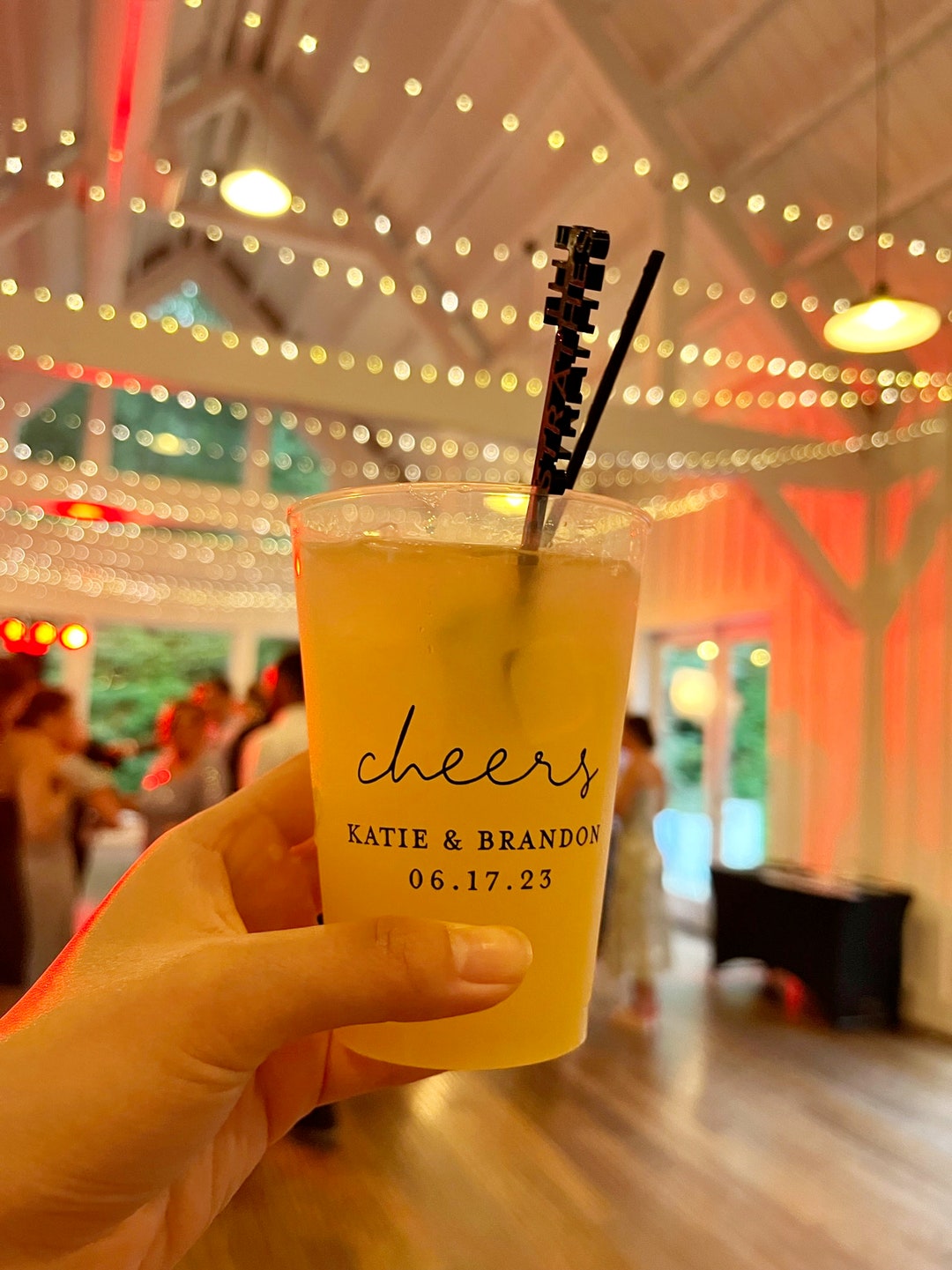 Cheers Party Plastic Cups, Wedding Frosted Cup, Party Souvenir, Custom ...