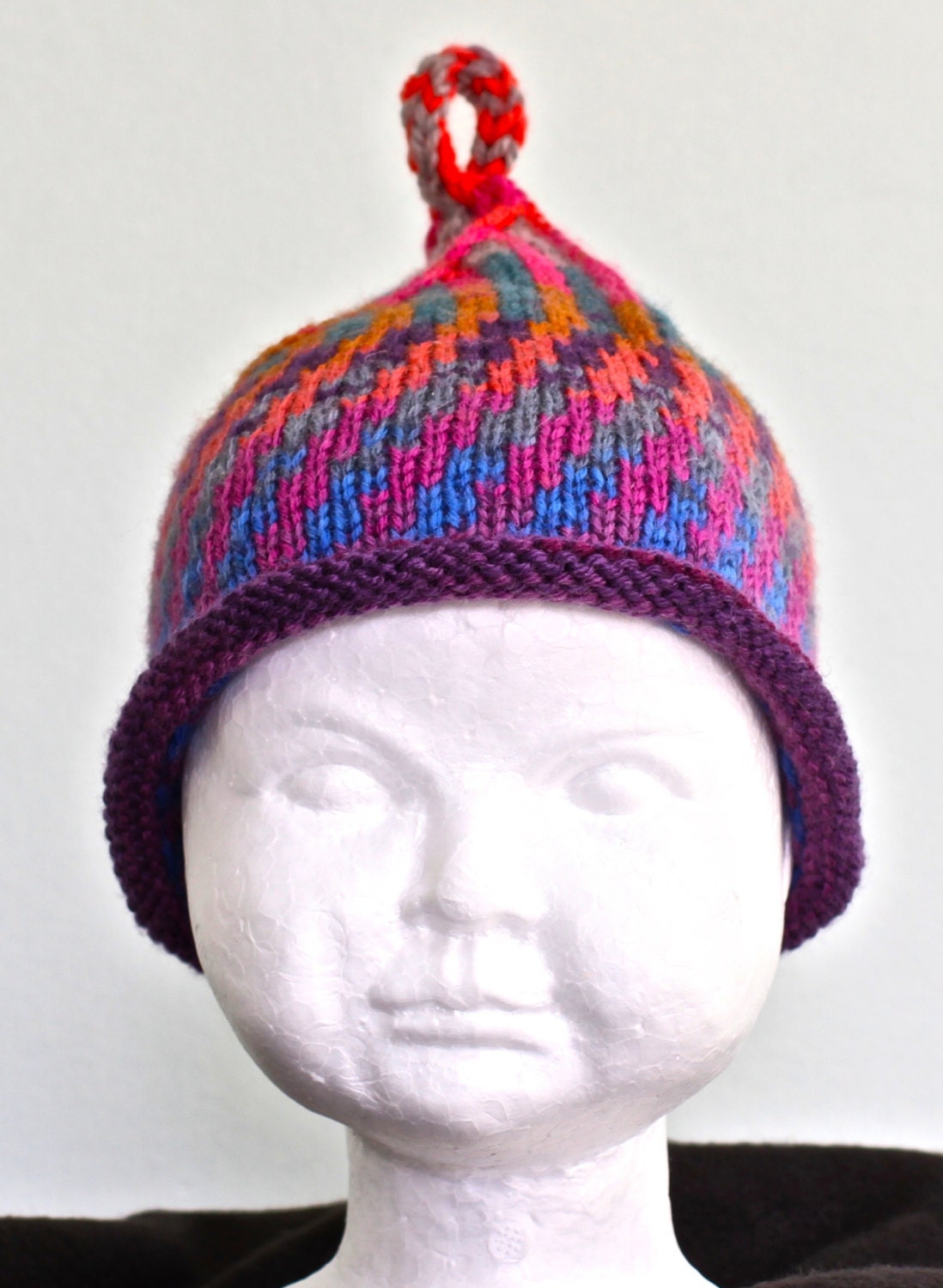 Child's Multicolor Hat - Size 12 - 18 Mos - Etsy