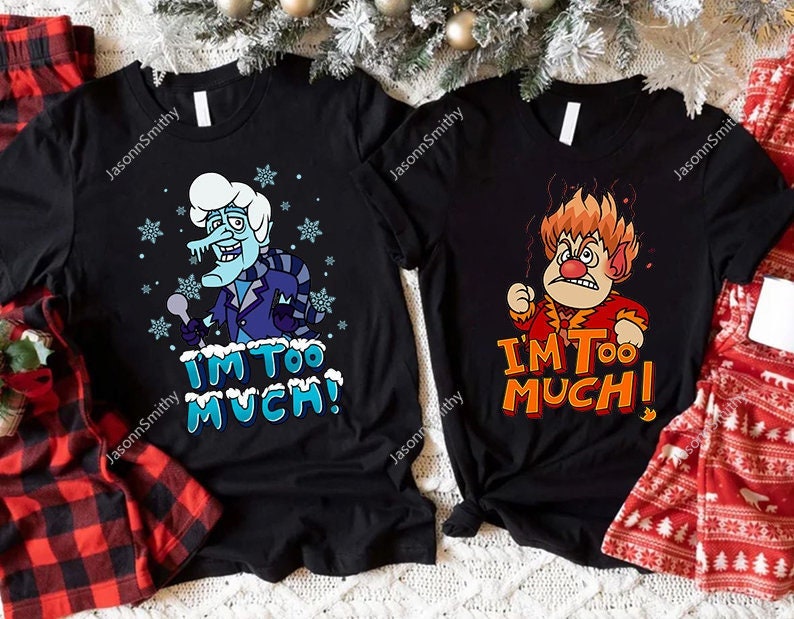 Heat And Snow Misers Sweatshirt, Miser Brothers Christmas Sweater T ...