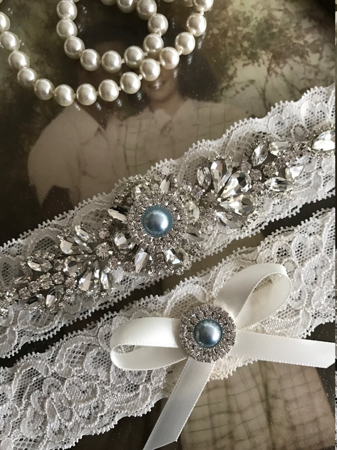 Wedding Garter Set Garter Belt Plus Size Garter Bridal - Etsy