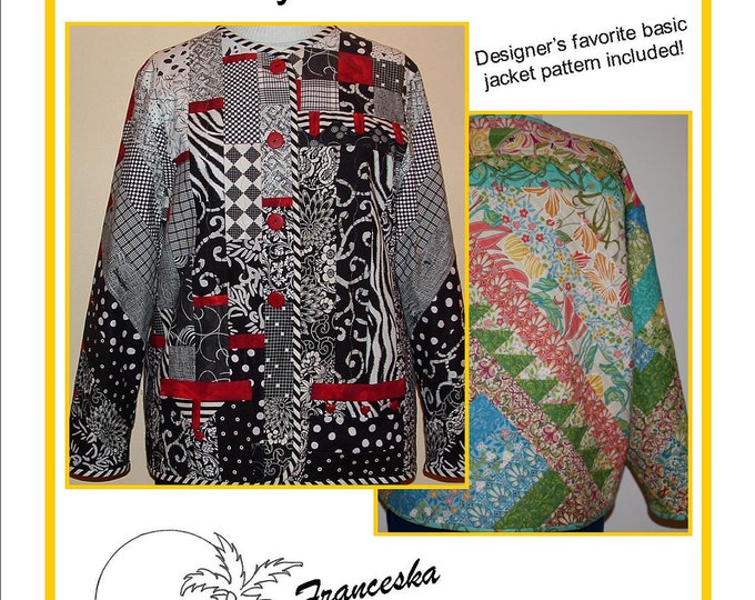 Quilted Fleece Jacket Pattern by Just Jennifer C. 2000 Transform a ...