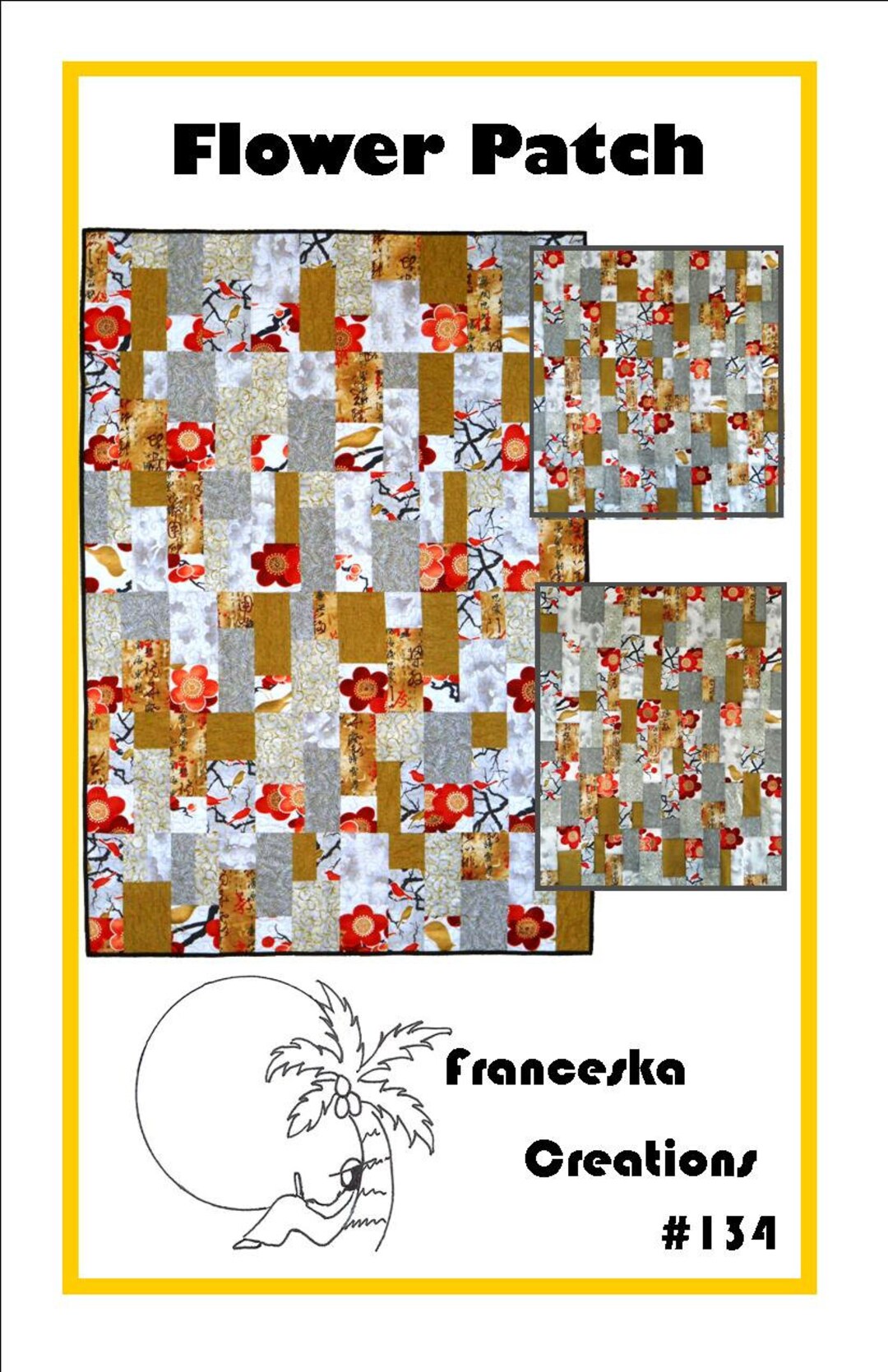 Flower Patch Quilt Pattern - Etsy