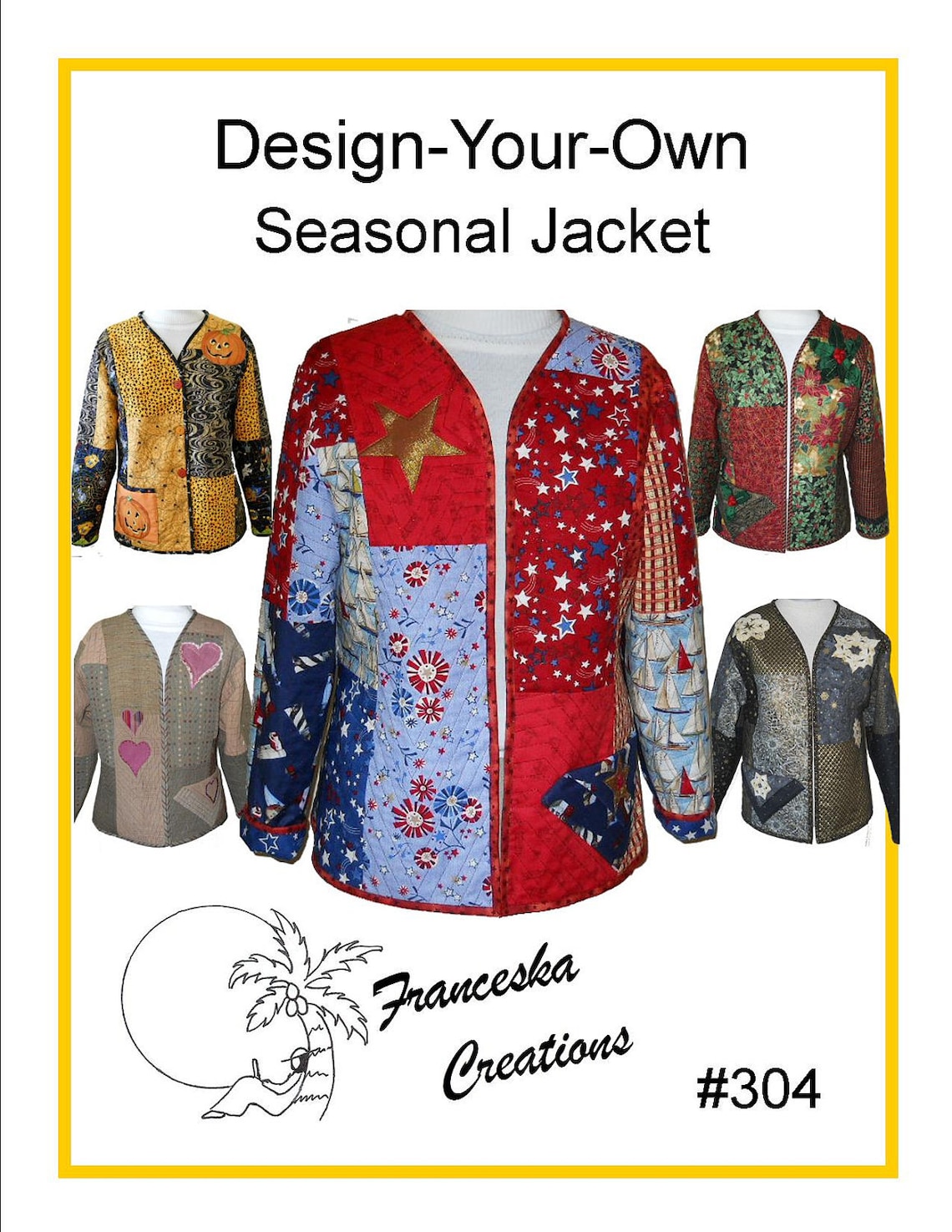 304 Design-your-own Seasonal Jacket Pattern - Etsy
