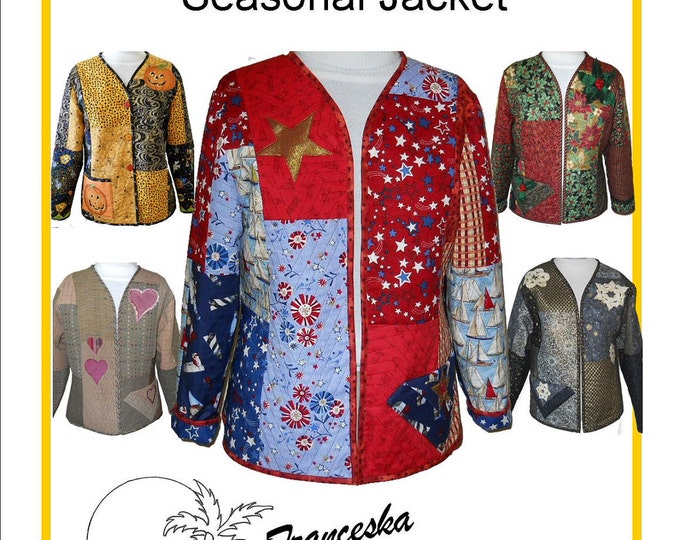 304 Design-your-own Seasonal Jacket Pattern - Etsy