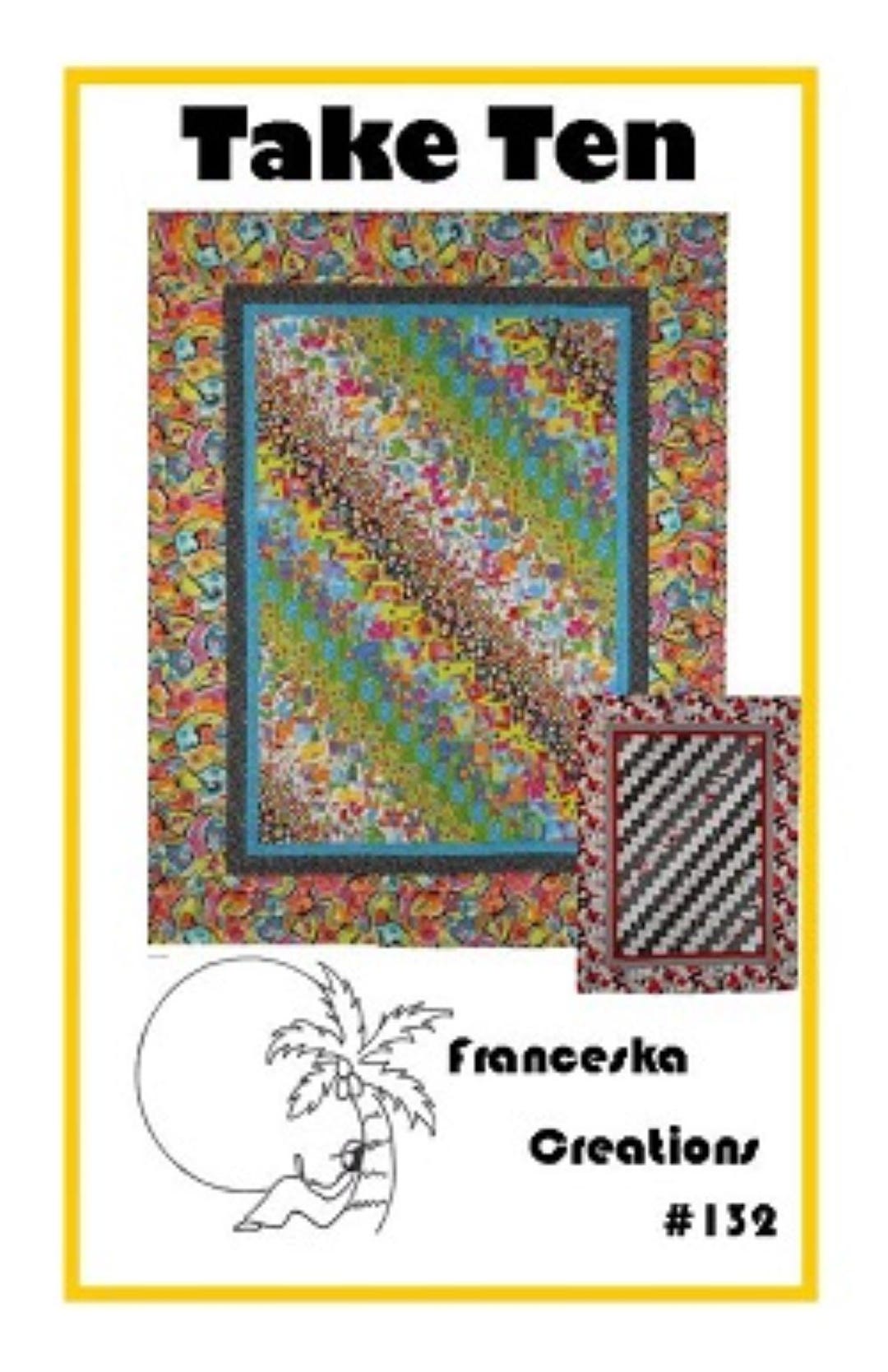 132 Take Ten Quilt Pattern - Etsy