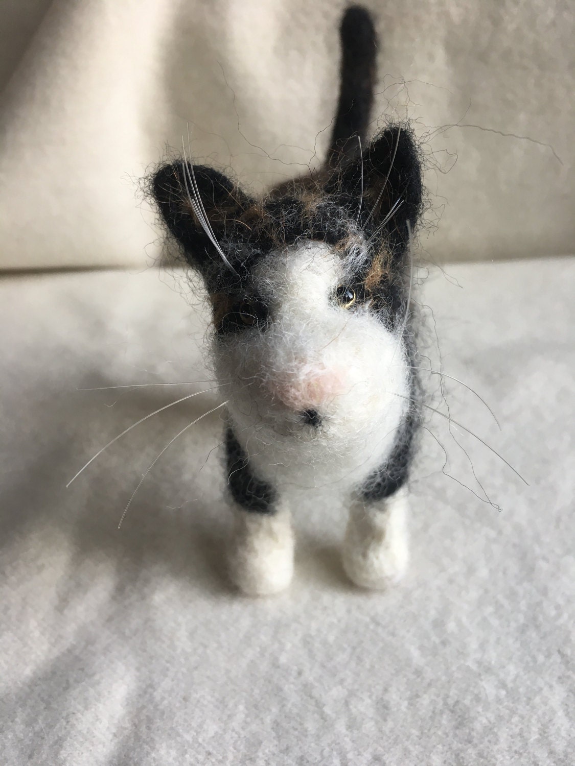 Custom Wool Felted Cat Many Breeds And Colors Send Me Etsy