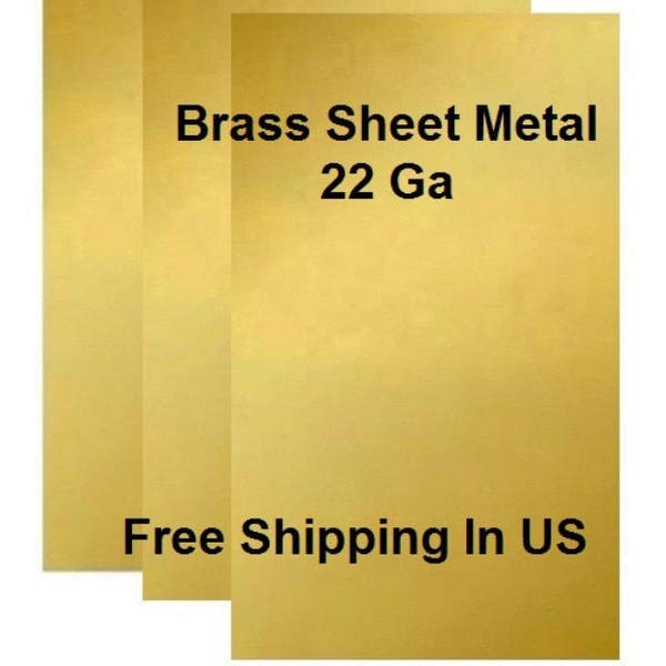 Brass Sheet Metal - Etsy