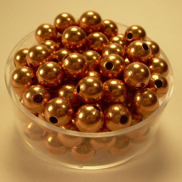 Genuine Solid Copper Beads - Etsy