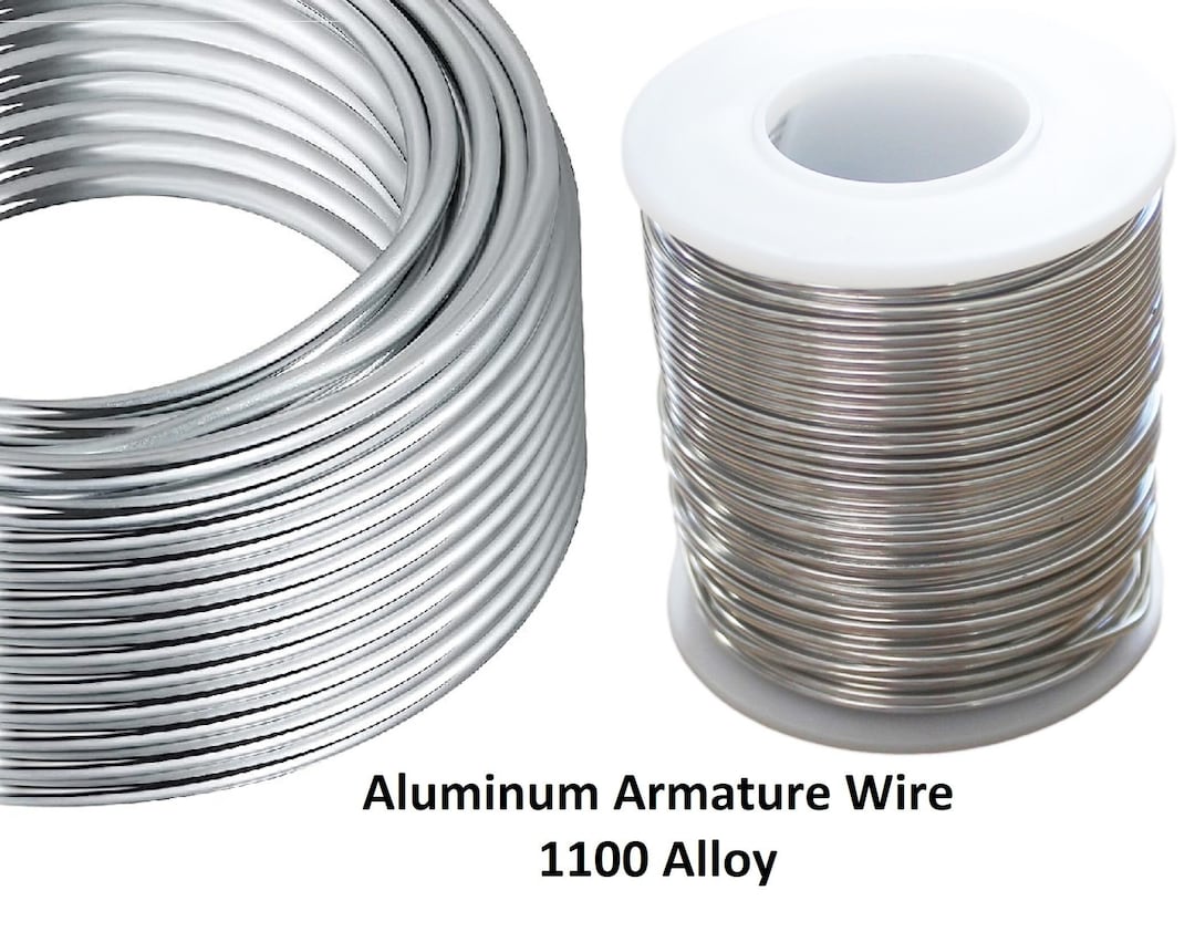 Pure Aluminum Armature Wire Jewelry Making, Metal Wrap, Soft, ( 1100 ...