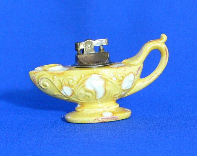 Vintage Genie Lamp Tabletop Lighter - Minxie - MG-011 - Etsy