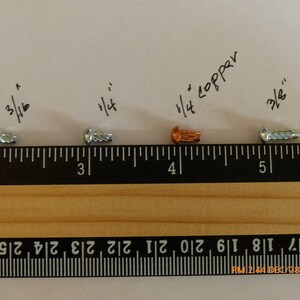 100 - Rivet - #4 - 3/16" - Spiral U-drive Cadmium Rivets - Steel Rivet ...