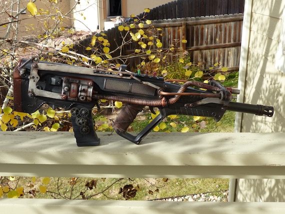 Steampunk Machine Gun