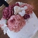 1 Edible ROSE Cake Topper Pieces - Ready to Assemble (9 Roses, 20 ...
