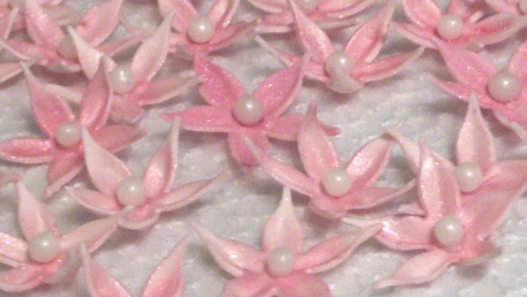 28 OMBRE Edible Gum Paste Flowers / Edible Cake/cupcake Decoration - Etsy