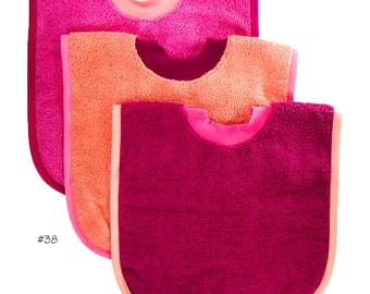 Pullover Baby to Toddler Bibs Set of Three Set 28 - Etsy