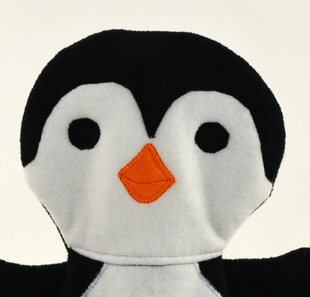 Penguin Hand Puppet - Etsy
