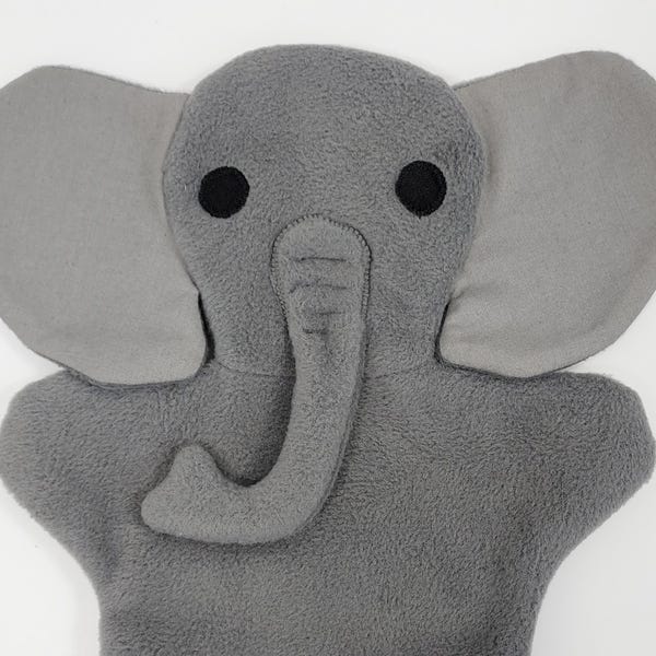 Elephant Puppet - Etsy