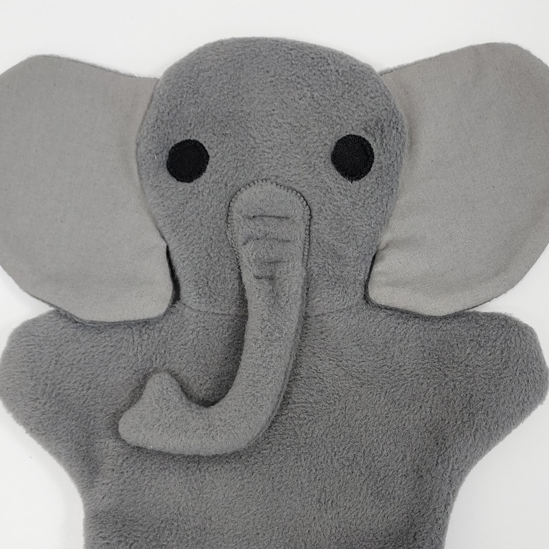 Elephant Puppet - Etsy
