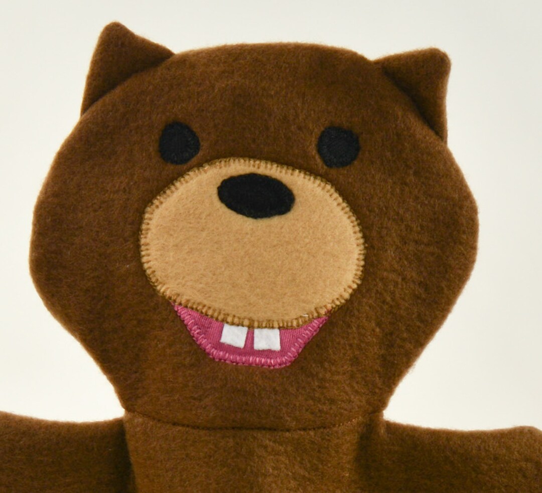 Beaver Hand Puppet - Etsy