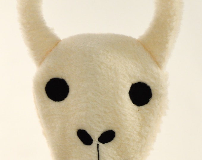 White Black Cat Hand Puppet for Home Theater. Puppet Glove Funny Cat ...