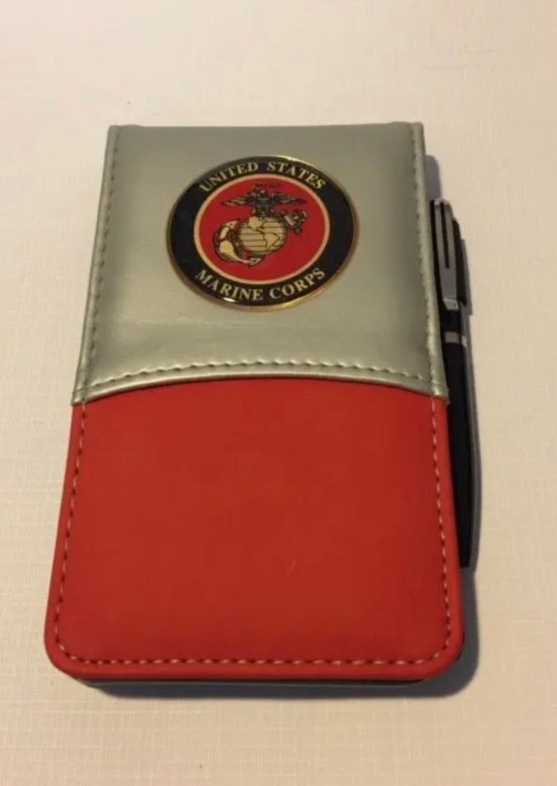 USMC Marine Corps Jotter Notebook Handheld Calculator Pen Pad - Etsy
