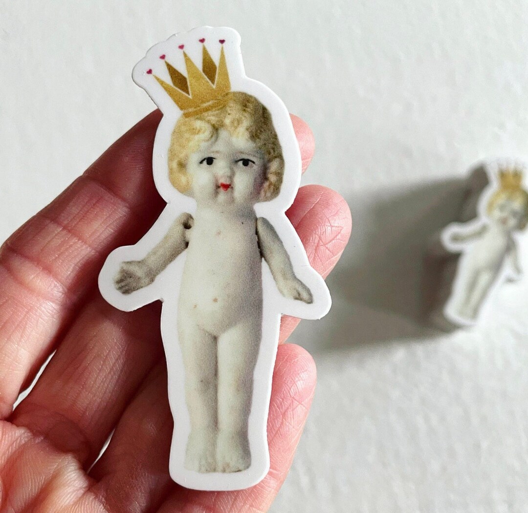 The Adventures of Claudia Die Cut Vinyl Sticker Doll Shaped 3" - Etsy