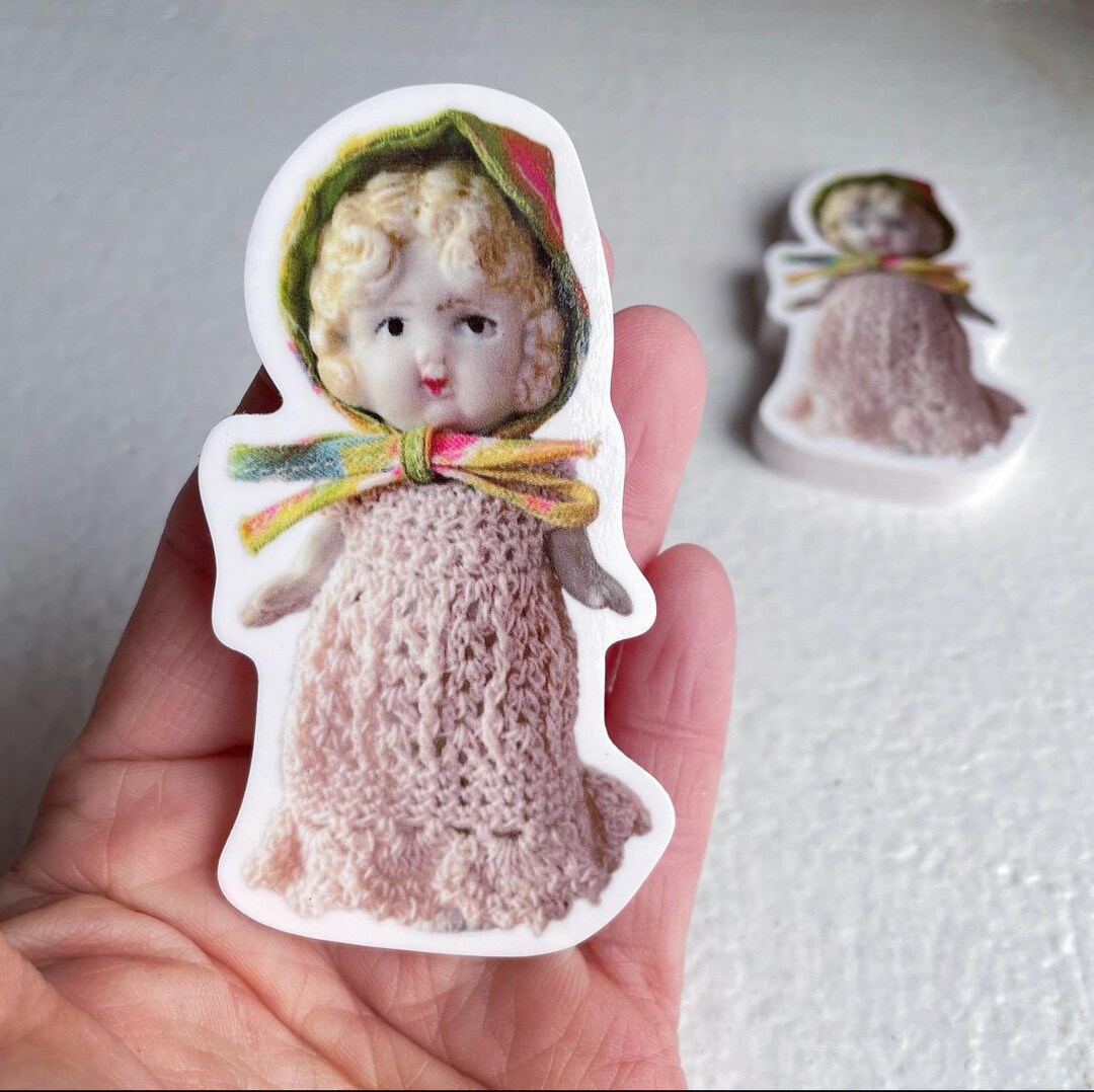 The Adventures of Claudia Die Cut Vinyl Sticker Doll Shaped 3" - Etsy