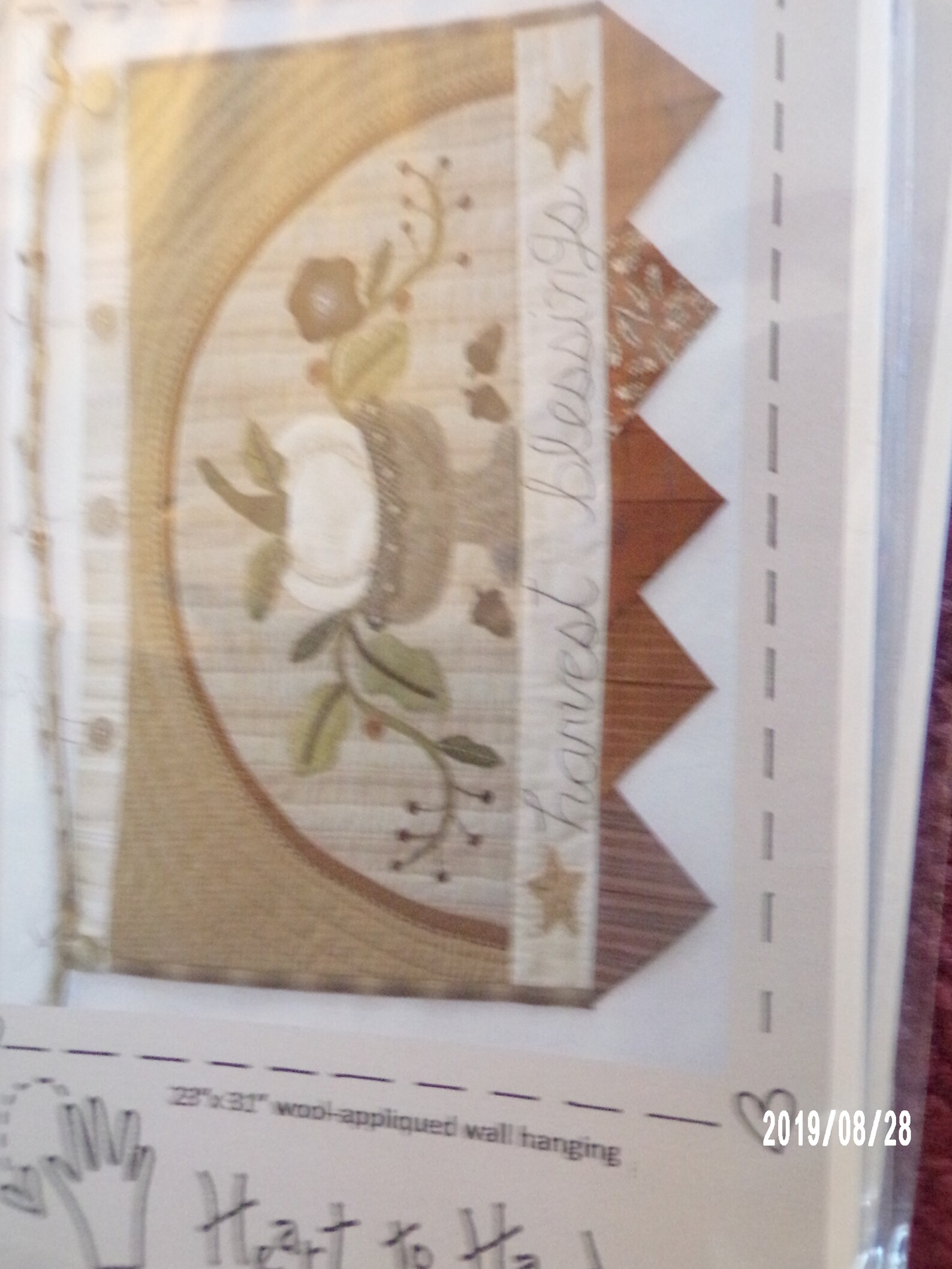 Heart to Hand Wool Quilt Patterns | Etsy