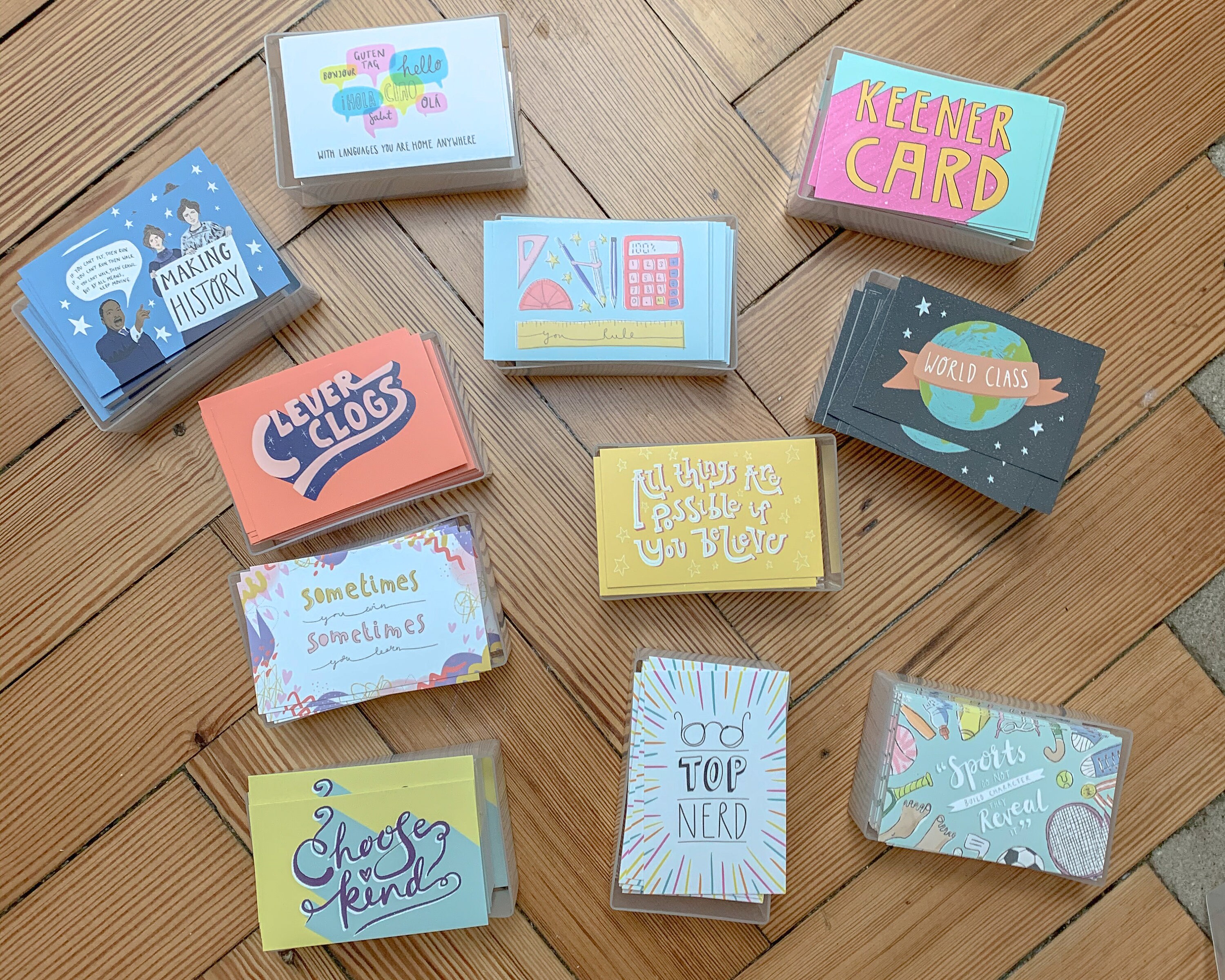 Tarjetas de Recompensa Modernas Ideales para | Etsy
