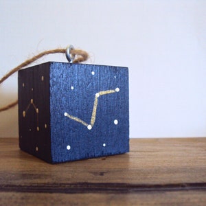 Constellation Cube Ornament Celestial Stars Sky Decor Astrology ...