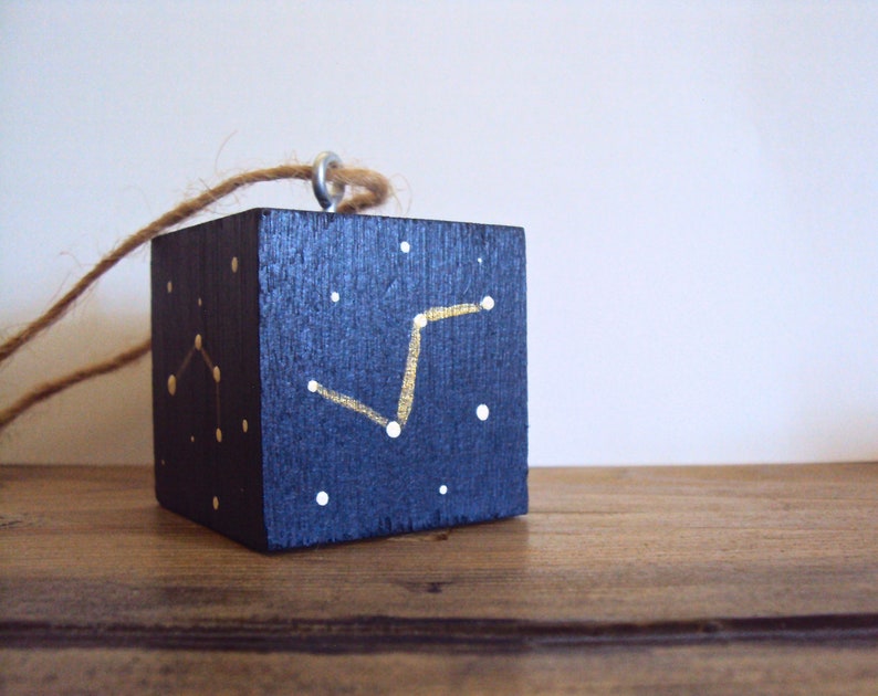 Constellation Cube Ornament Celestial Stars Sky Decor | Etsy