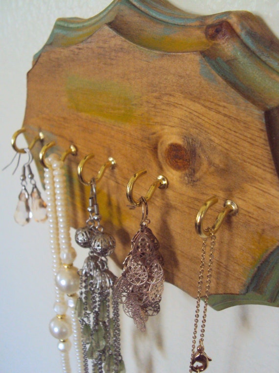 Bohemian Jewelry Display Rustic Necklace Holder Decorative | Etsy