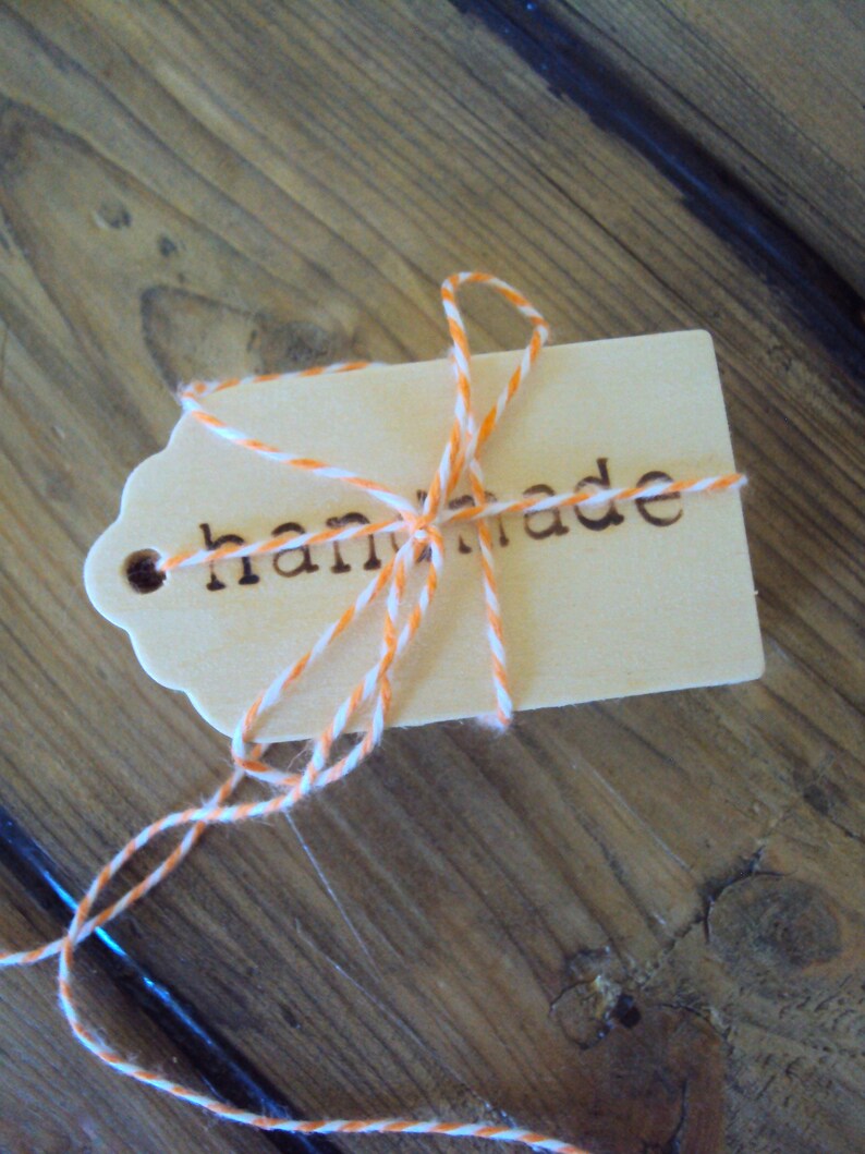 Handmade Gift Tags Rustic Farmhouse Hang Tags Boutique | Etsy