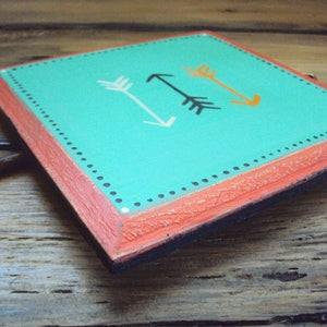 Tribal Arrow Wall Hanger - Modern Southwestern Decor - Boho Hat Hook ...