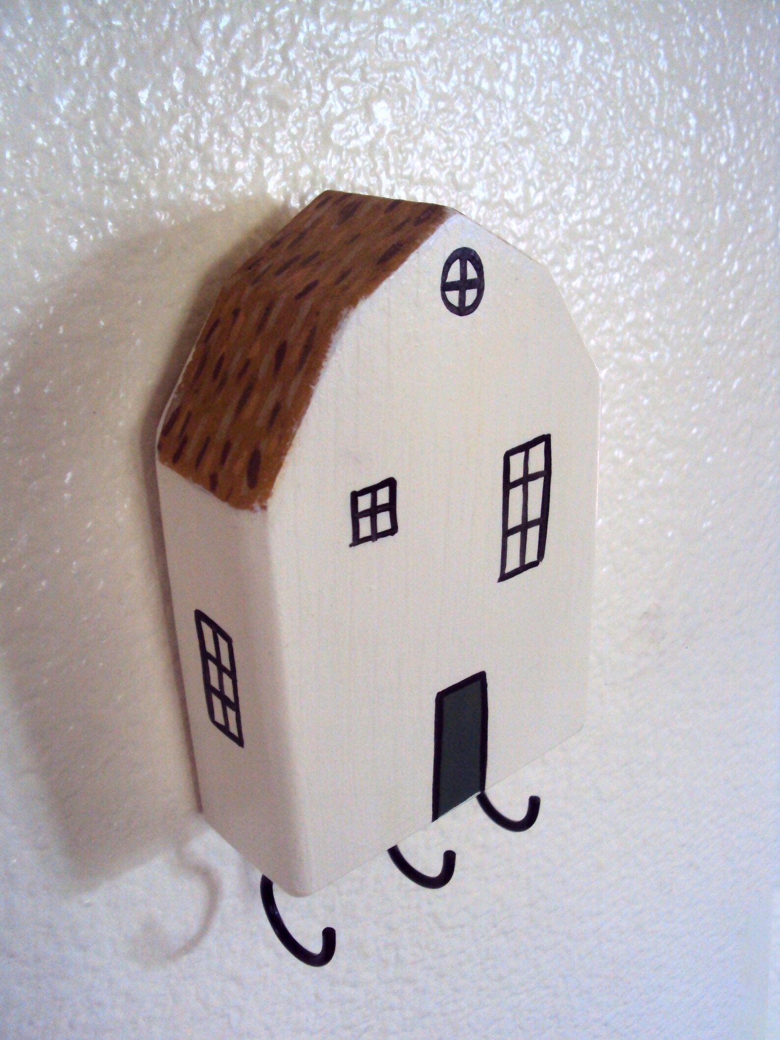 Handpainted Cottage Key Hanger Country House Wall Decor | Etsy