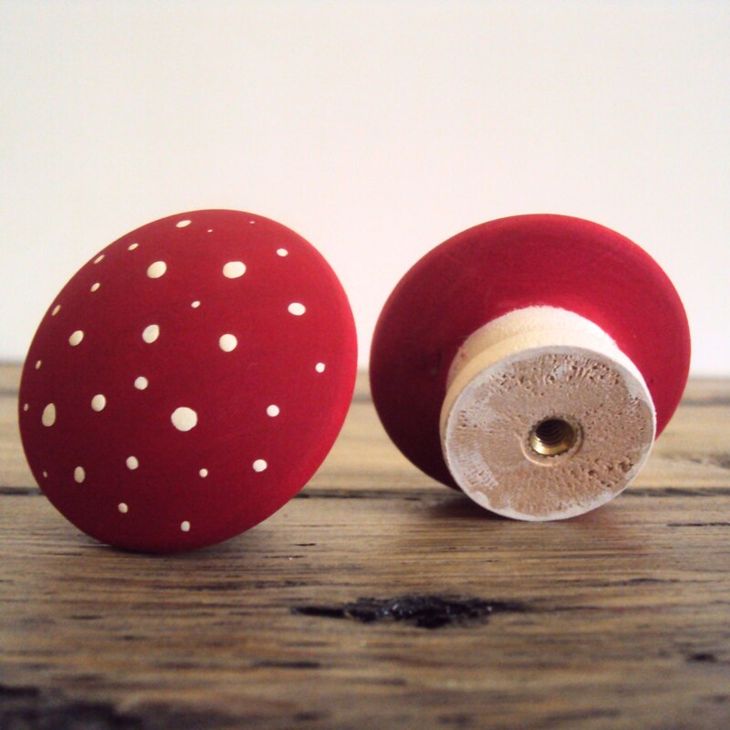 Painted Drawer Knobs - Etsy