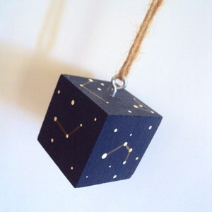 Constellation Cube Ornament Celestial Stars Sky Decor Astrology ...
