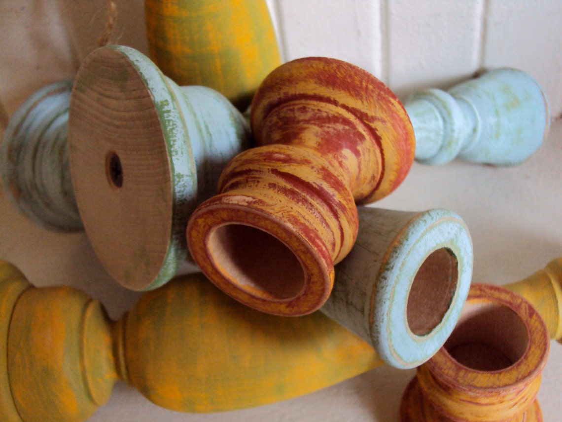 Small Primitive Candle Cups Fall Hostess Gift Rustic - Etsy