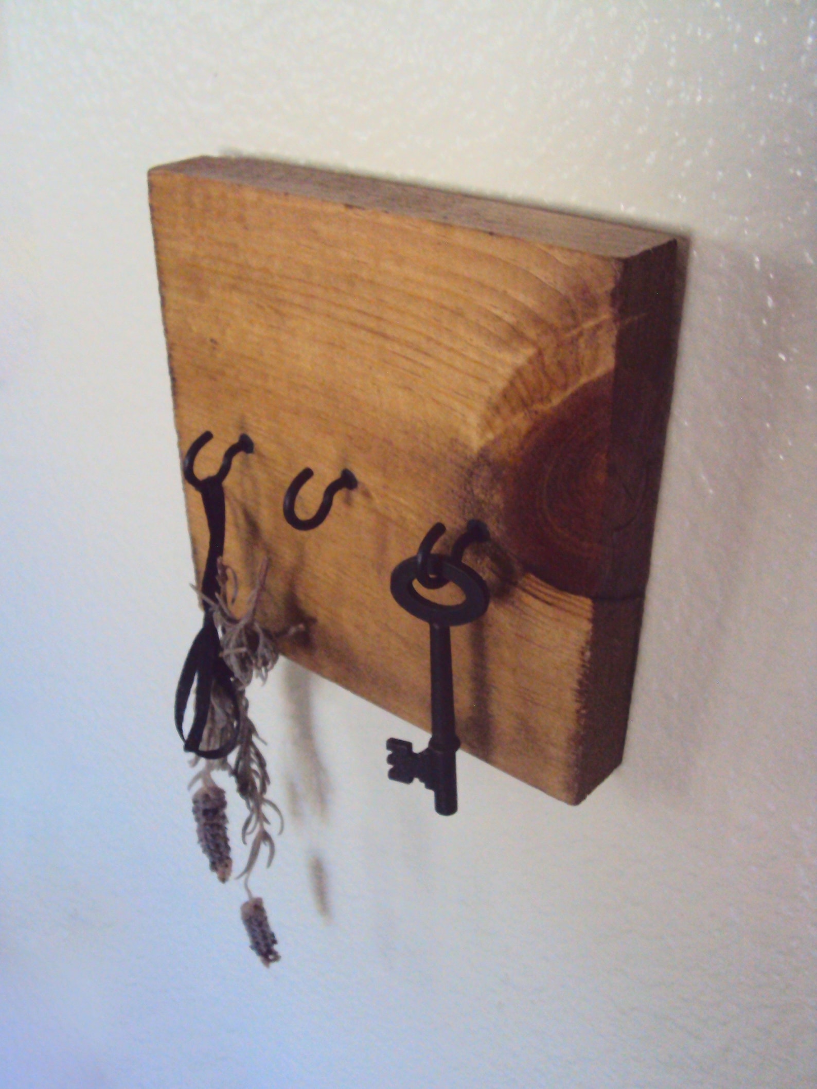 Small Wood Key Holder Rustic Chic Herb Drying Rack Rustic | Etsy