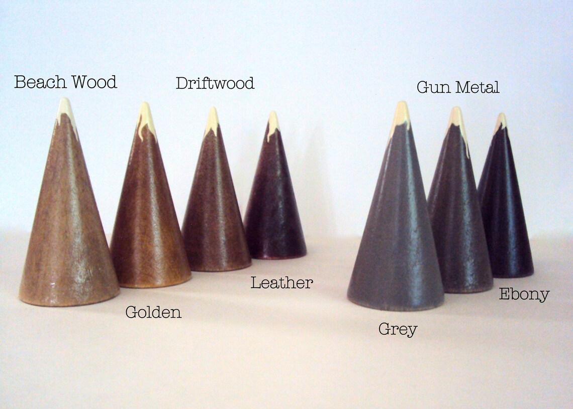 Custom Initials Mountain Ring Cone Wood Wedding Ring Holder | Etsy