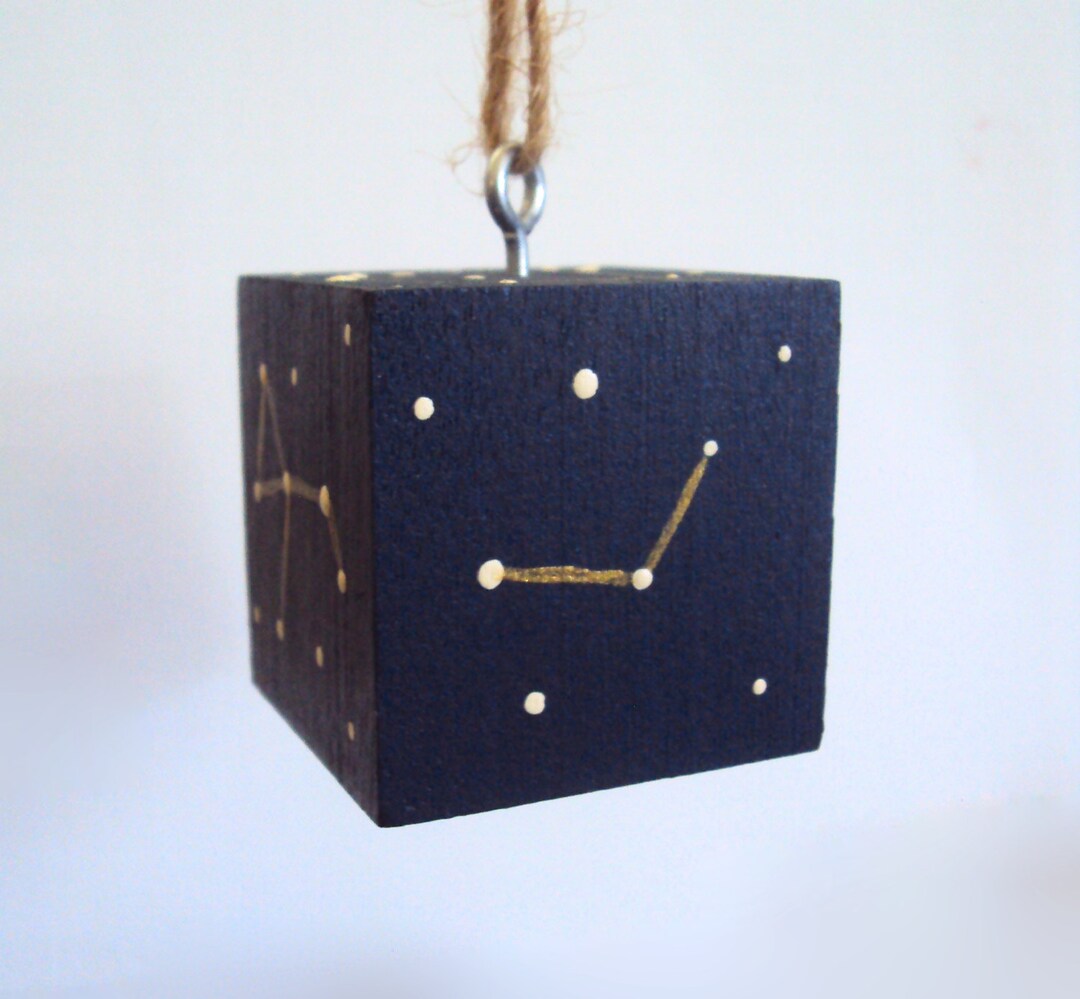 Constellation Cube Ornament Celestial Stars Sky Decor Astrology ...