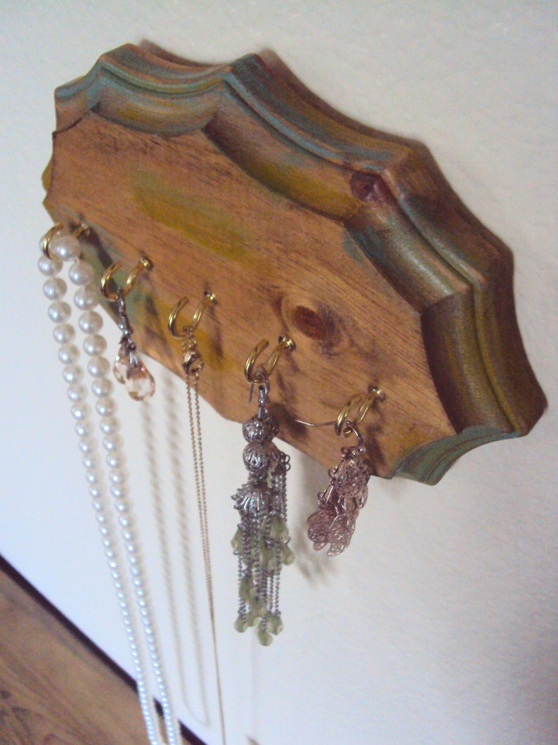 Bohemian Jewelry Display Rustic Necklace Holder Decorative | Etsy